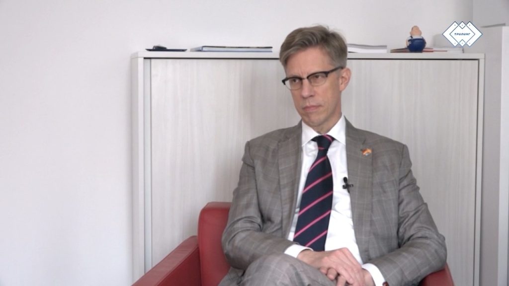 Интервју со Патрик Мартинс директор на делегацијата на германското стопанство Трилинг